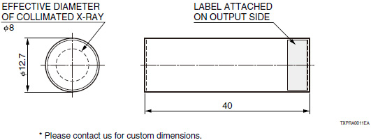 COLLIMATING CAPILLARY LENS